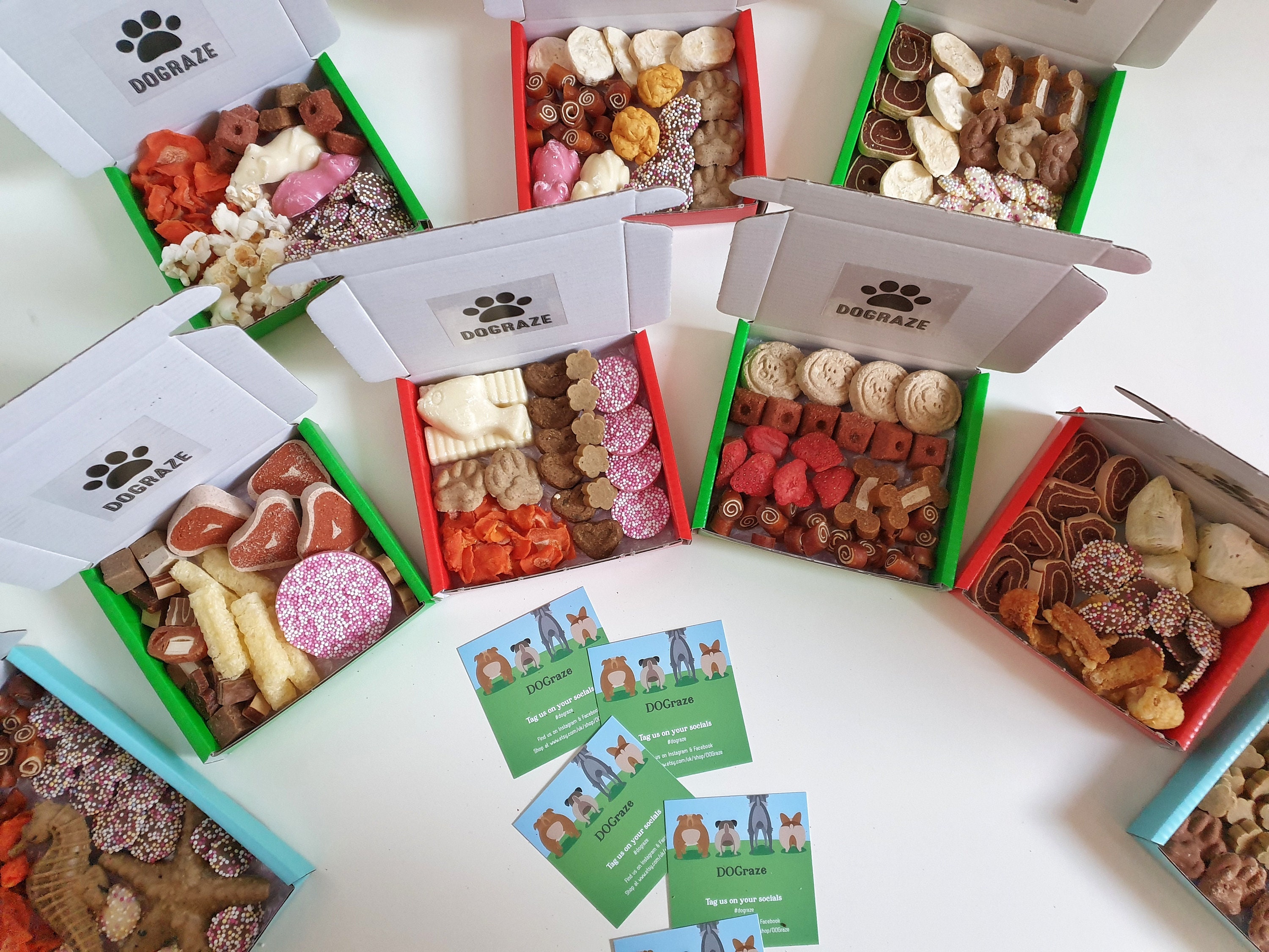 Dog Treat Box Specialty Gourmet Dog Treats Pick N Mix Dog - Etsy UK