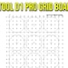 Xtool D1 Pro Grid Wasteboard File - Digital Download - Laser Engraving ...