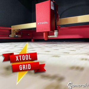Xtool D1 Pro Grid Wasteboard File - Digital Download - Laser Engraving ...