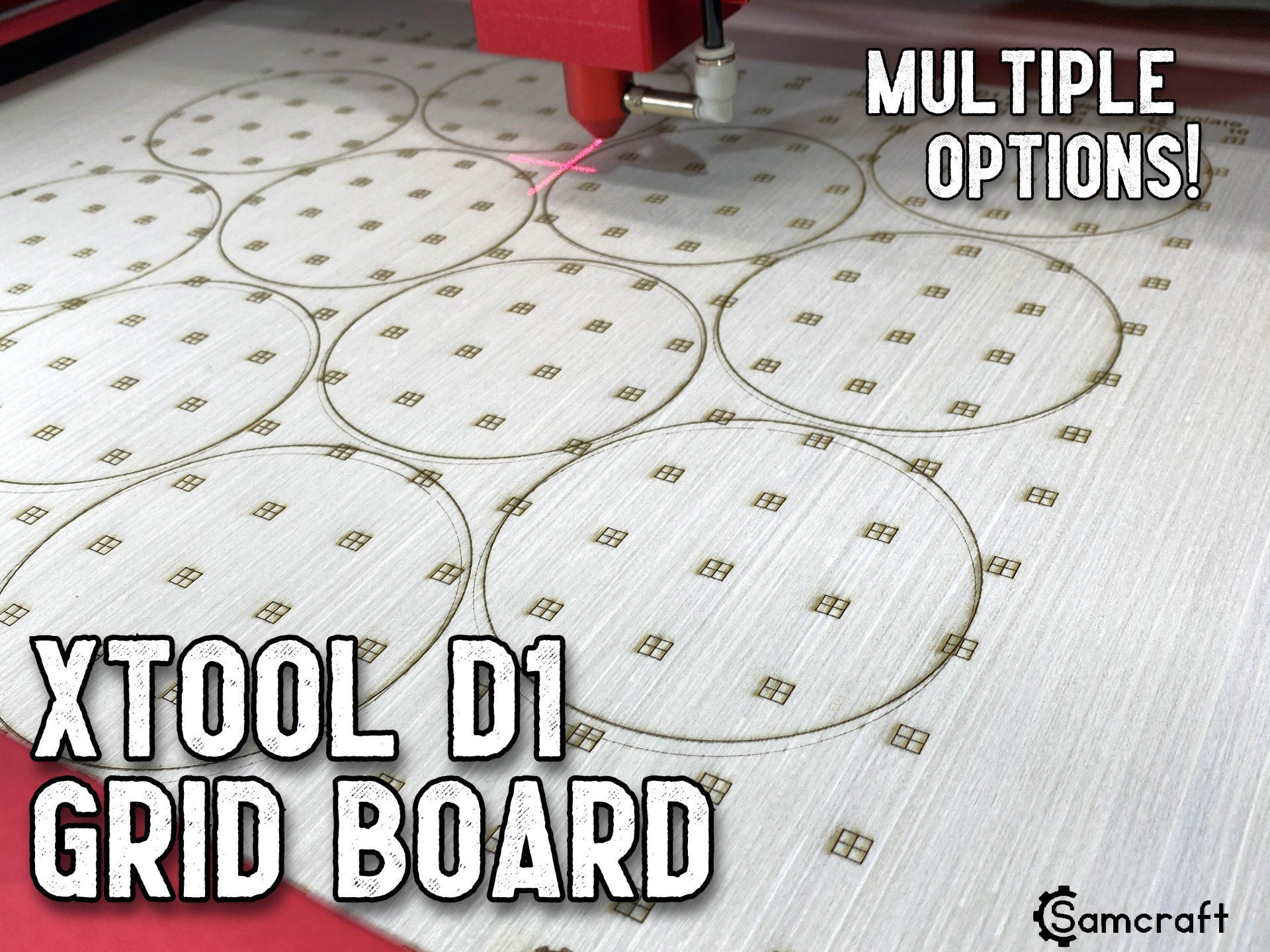 Xtool D1 Pro Grid Wasteboard File Digital Download Laser - Etsy