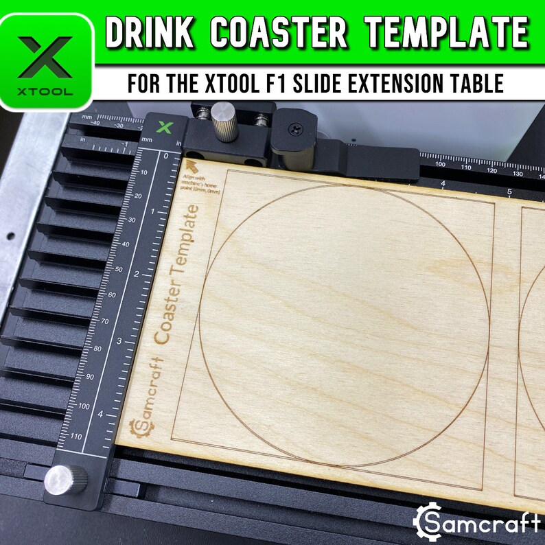 Xtool F1 Template Xtool F1 Slide Extension Xtool Drink - Etsy UK