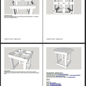 Rotating Bench Top Tool Carousel | Woodworking Plans | Instant Download ...