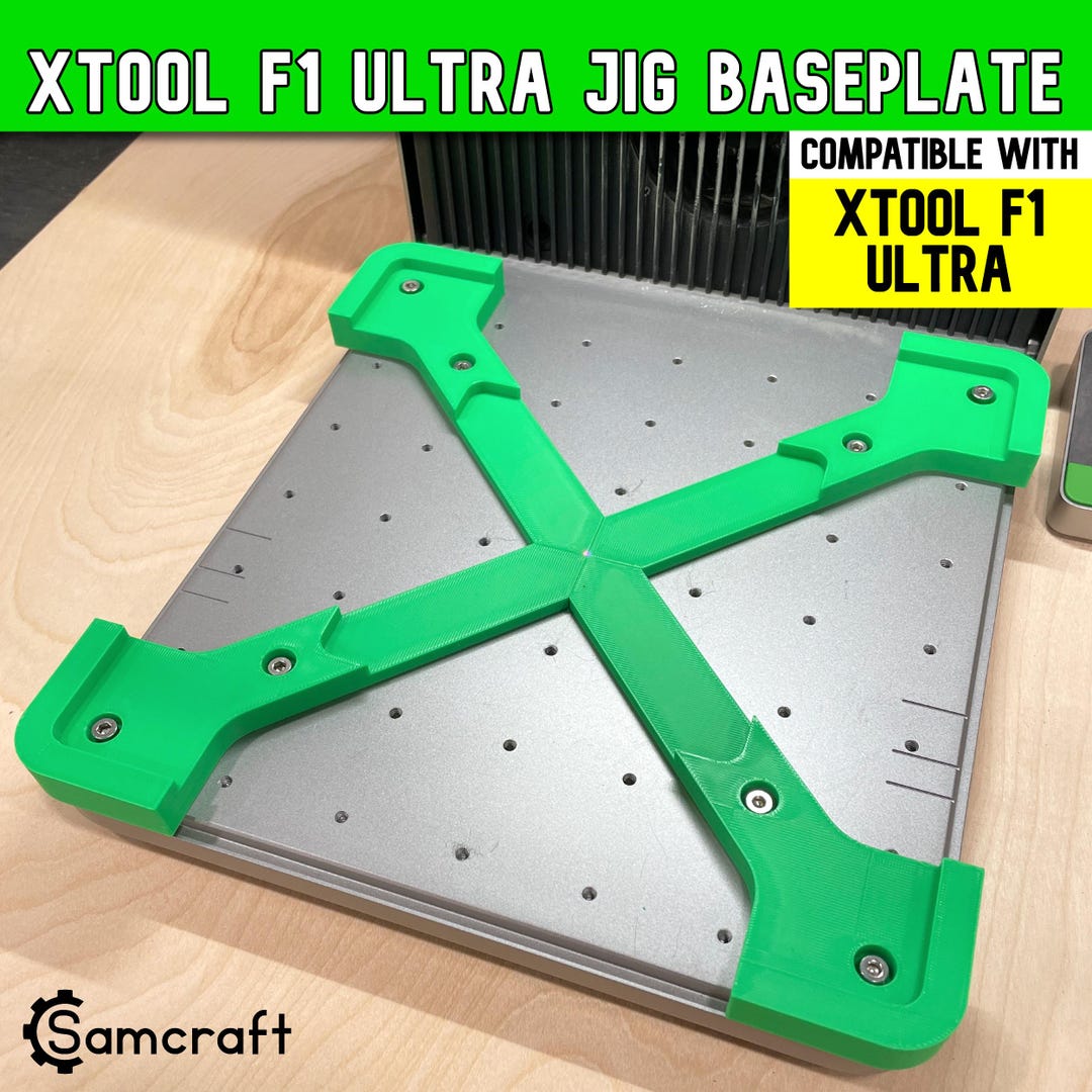 Xtool F1 Ultra Jig Baseplate, Jig Adapter, Xtool F1 to Xtool F1 Ultra, Tool Free Adapter, Hot ...