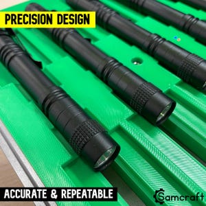 Xtool F1 Ultra Flashlight Jig by Samcraft | 3D Printed Laser Engraving Tool for Tactical ...