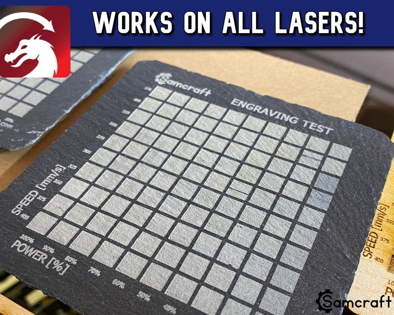 Lightburn Test File Package Lightburn Cut Test Laser Cutting Etsy