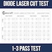 Diode Laser Cutting Test Files - Digital Download - Laser Engraving ...