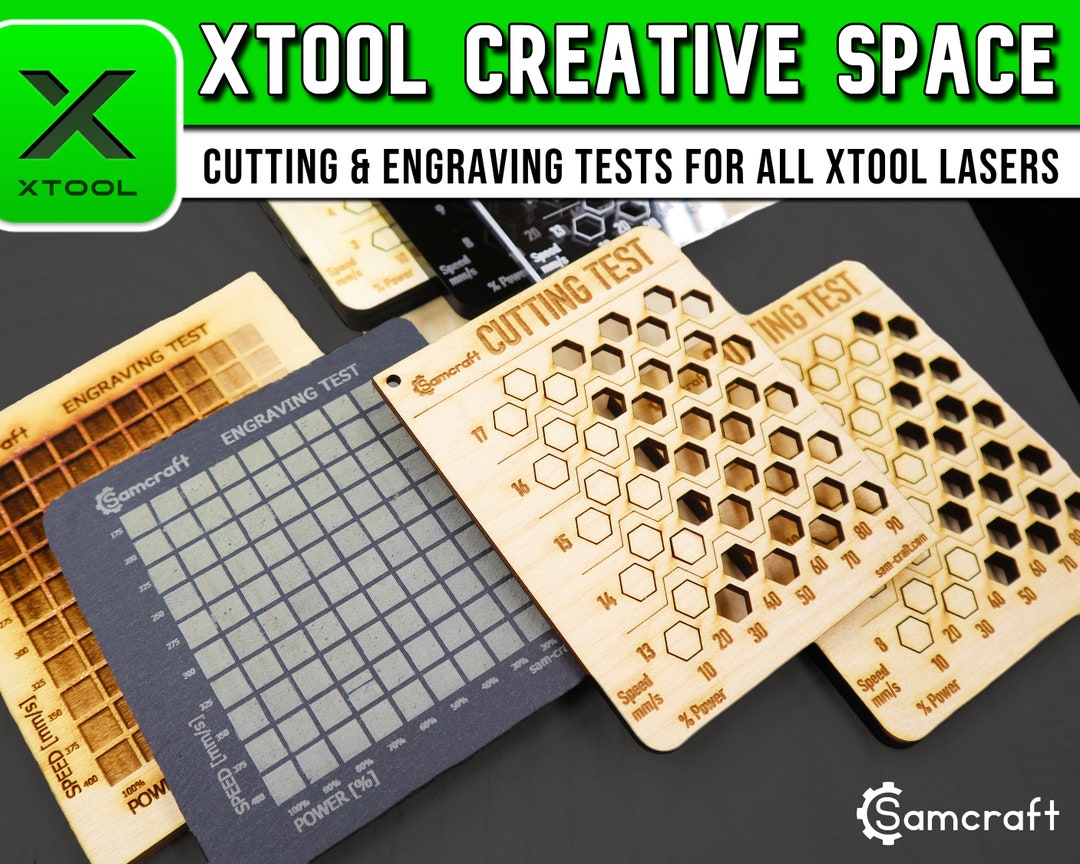 Xtool Laser Cutting & Engraving Test File (digital Download) - Etsy