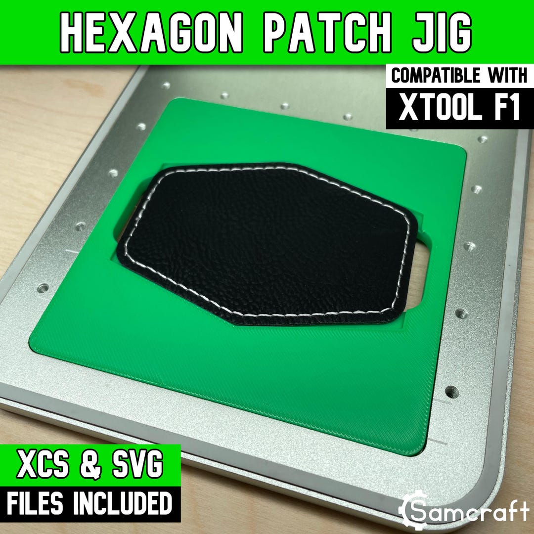 Xtool F1 Hex Patch Jig, Xtool Fiber Laser Jig, Laser Jig, Laser ...
