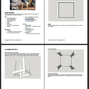 Rotating Bench Top Tool Carousel | Woodworking Plans | Instant Download ...