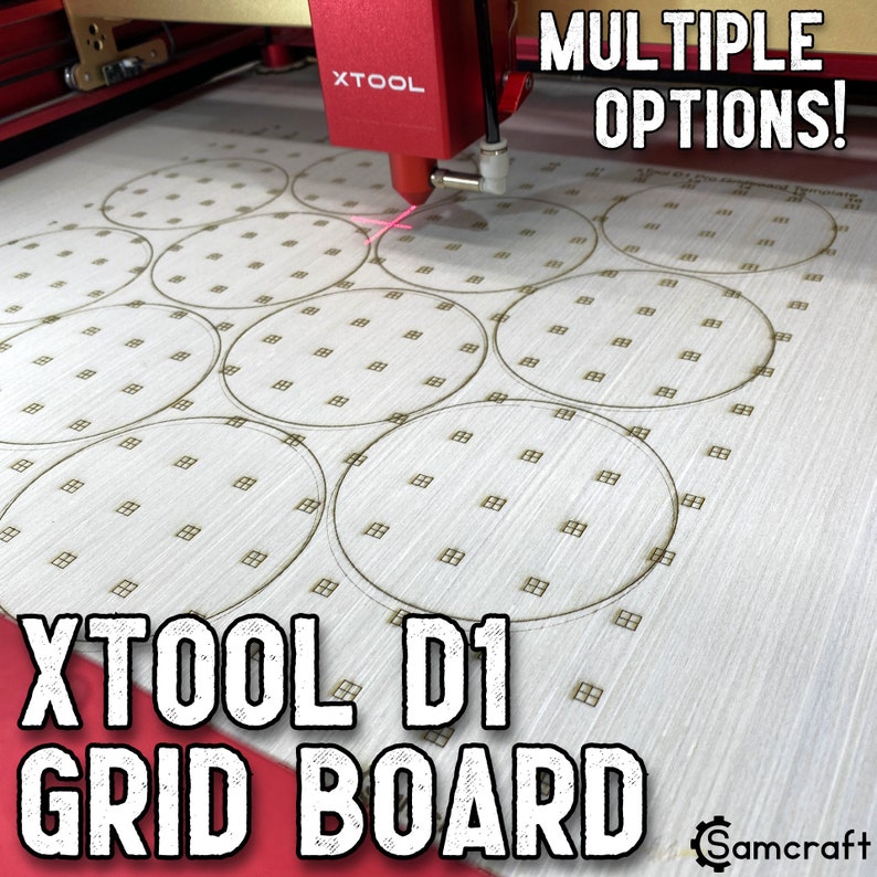 Xtool D1 Pro Grid Wasteboard File Digital Download Laser - Etsy