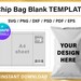 Chip Bag, Blank Template, A4 Sheet, Potato Chip Bag, Custom, DIY, Svg ...