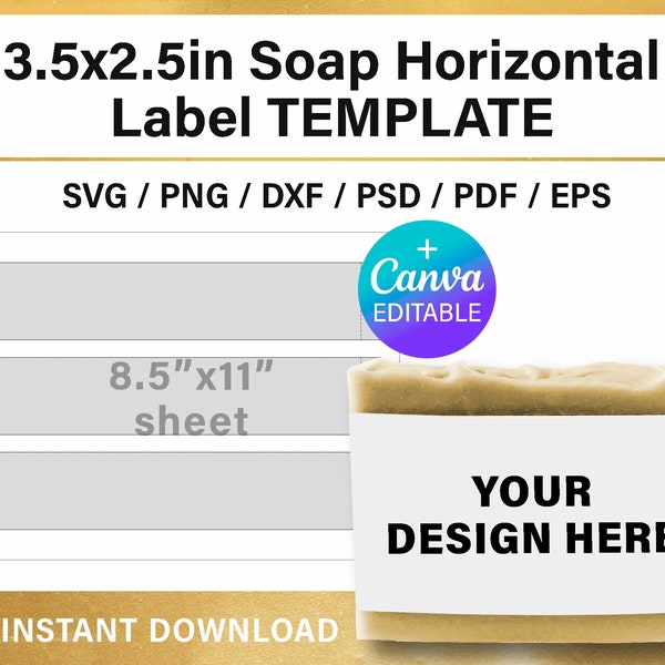 Soap Label Svg - Etsy