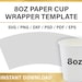 Bundle Paper Cup BLANK Template 4oz 8oz 9oz 12oz 16oz - Etsy