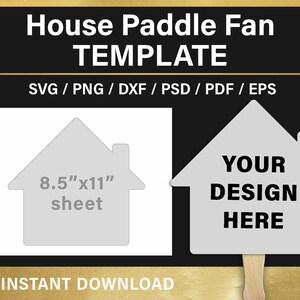 Paddle Fan Template BUNDLE Blank Template Wedding Fan - Etsy