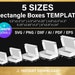 Playing Card Box Template, DIY Trading Card Box BLANK Template, Poker ...