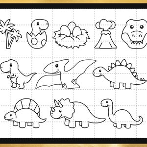 Dinosaurs Mosaic From Balloons, BUNDLE, Dino Theme Balloon Decor, T-rex ...