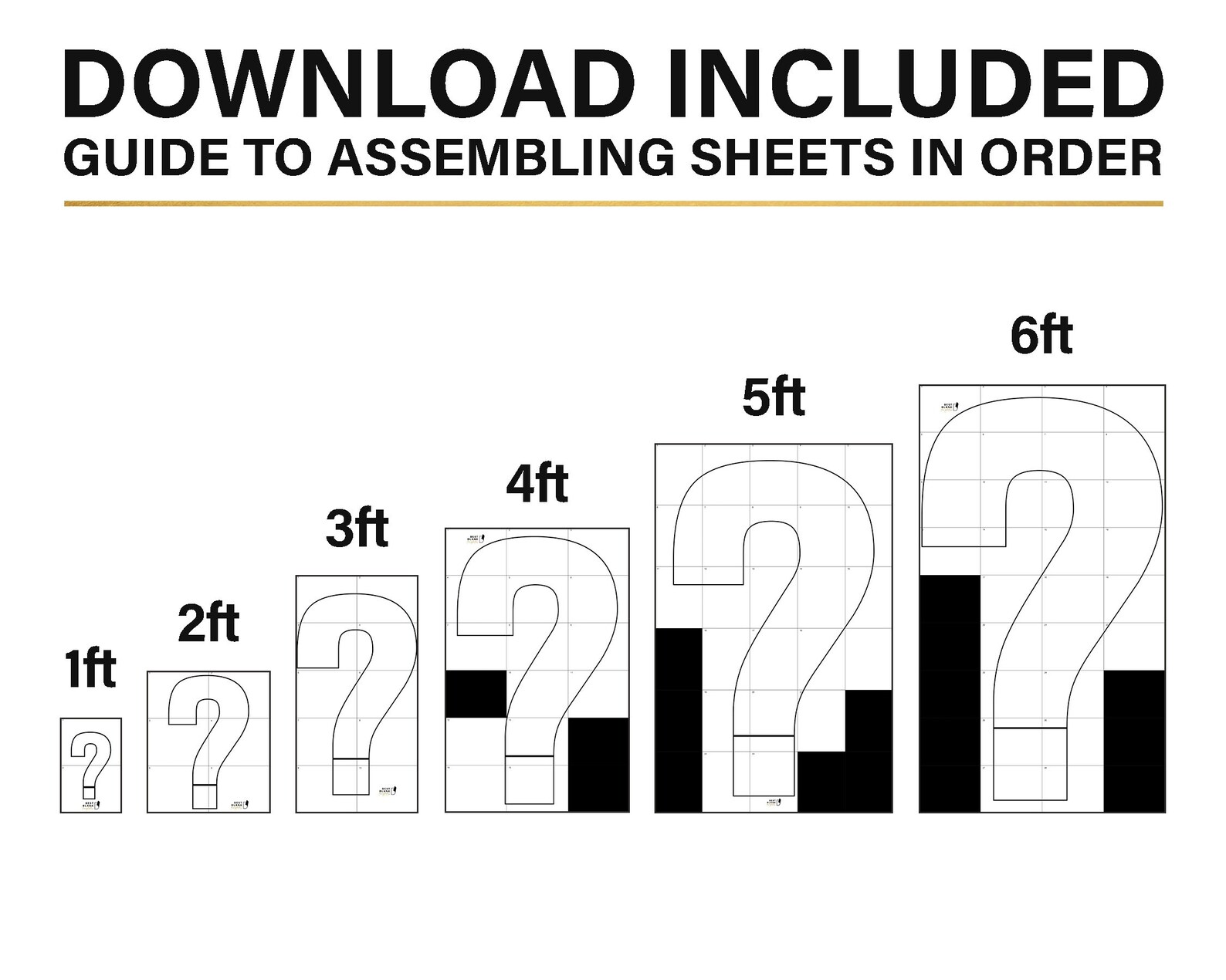 Question Mark Mosaic From Balloons Tall Mosaic Symbols - Etsy