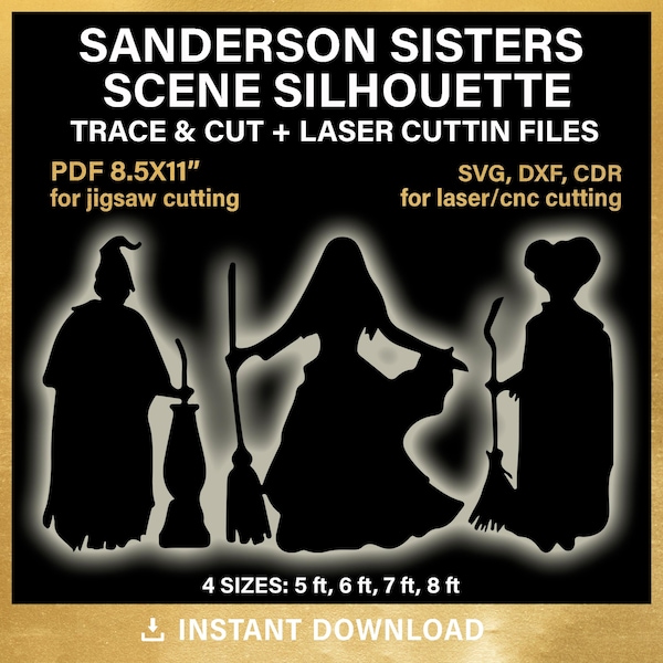 Hocus Pocu Cutouts - Etsy