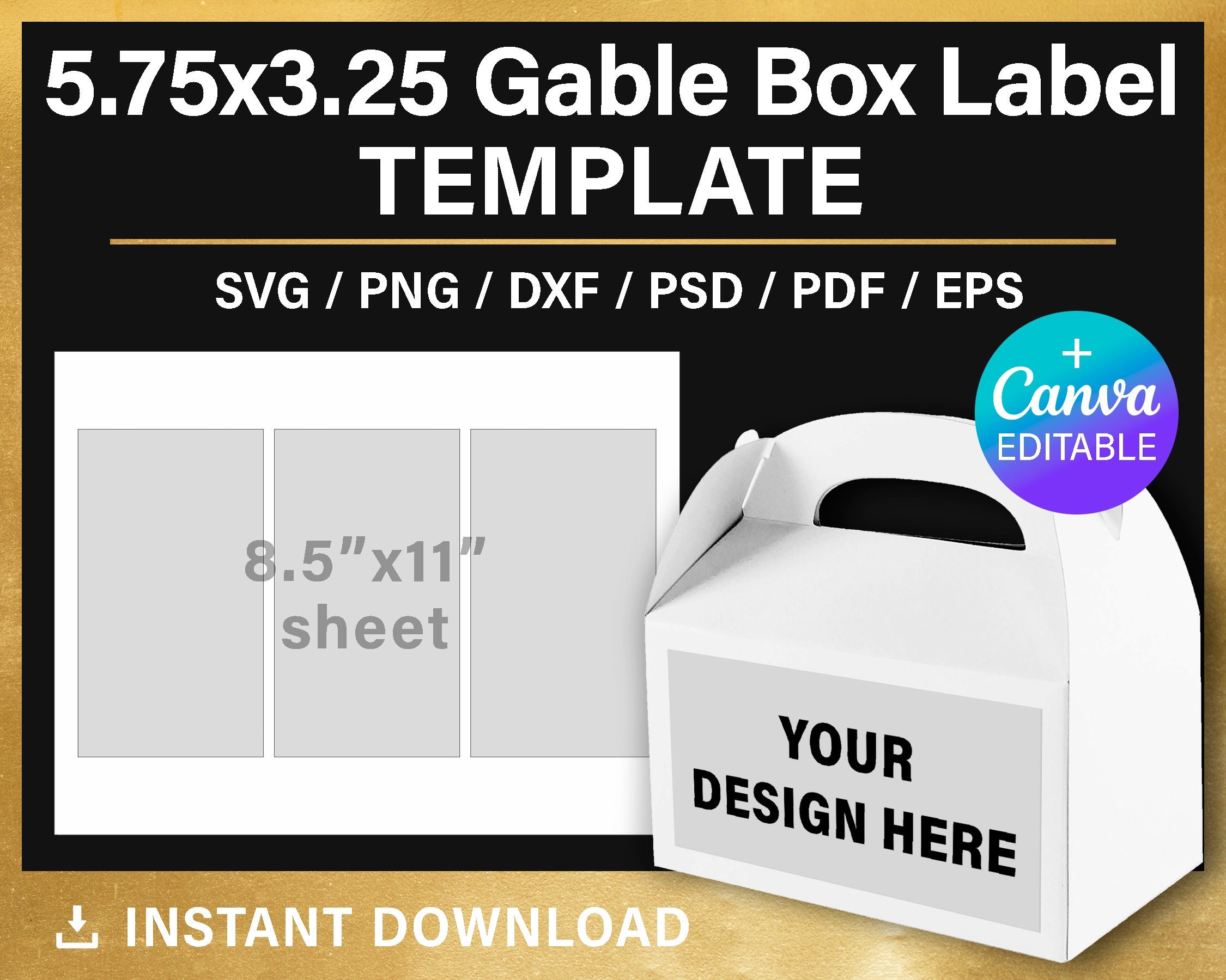 Full Sheet Label Design