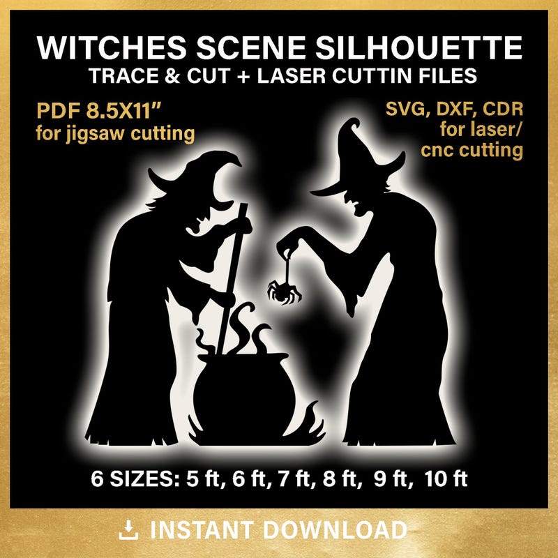 Cauldron Cut Outs - Etsy
