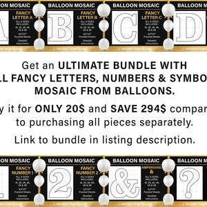 Fancy Dollar Sign, Mosaic From Balloons, Tall, Dollar Symbol, Mosaic ...