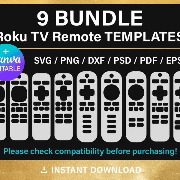 Roku Svg - Etsy