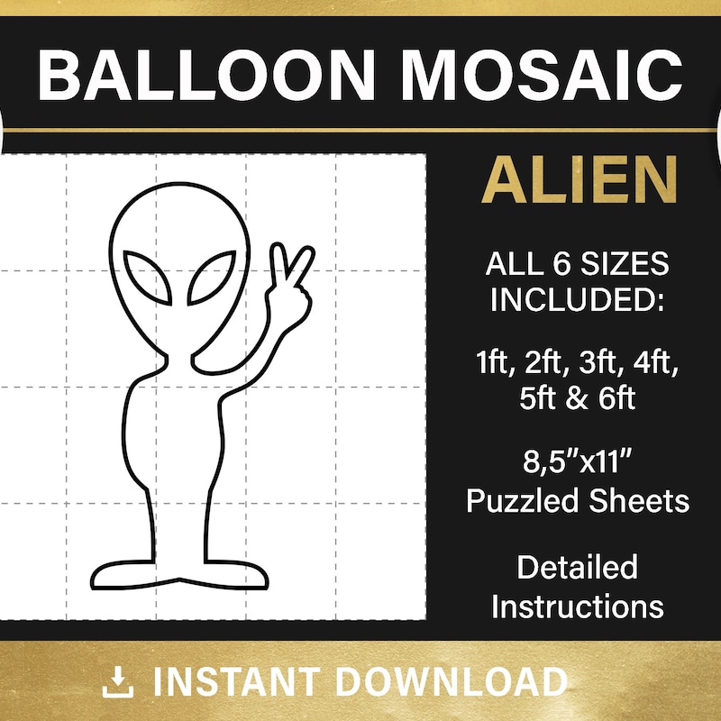 Alien Balloon - Etsy