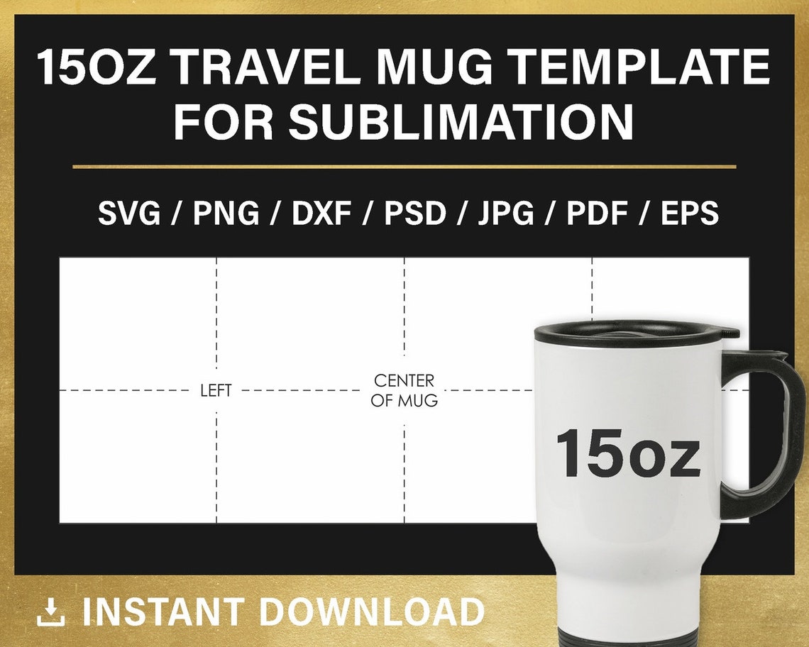 Camp Mug Template BUNDLE Blank Template for Sublimation - Etsy