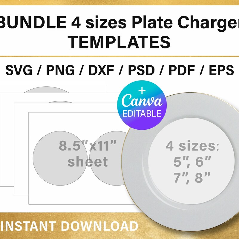 Plate Chargers - Etsy