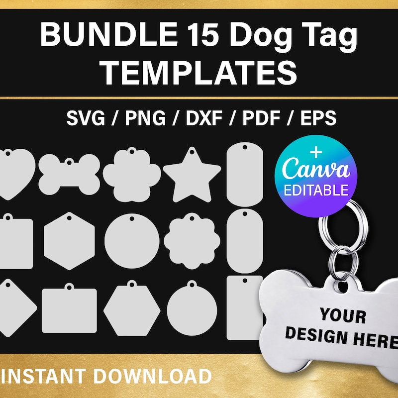 Dog Template - Etsy
