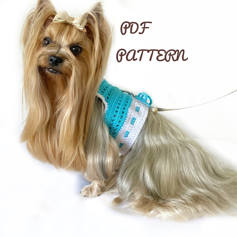 Crochet Pet Vest Harness - Etsy