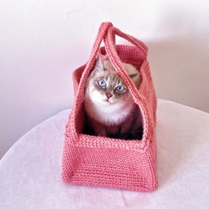 Dog&cat Carrier Bag Crochet Pattern - PDF File - Etsy
