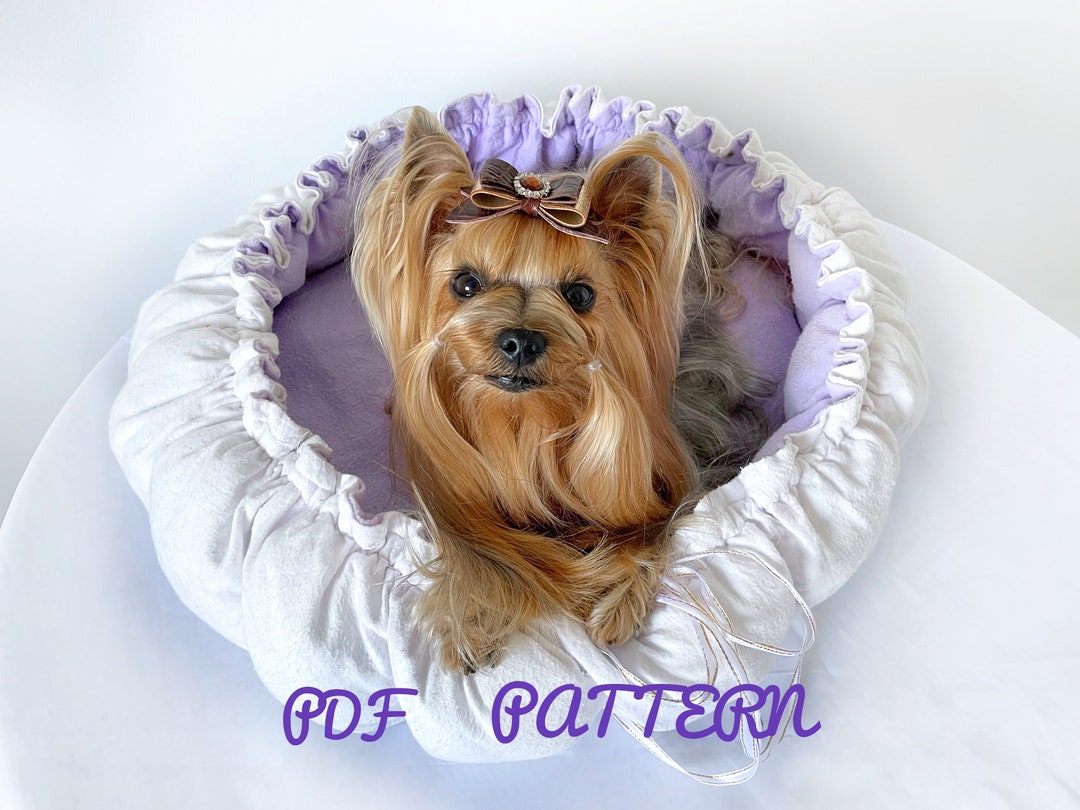 Dog/cat Bed Sewing Pattern Small Breeds Accessory Dog - Etsy Australia