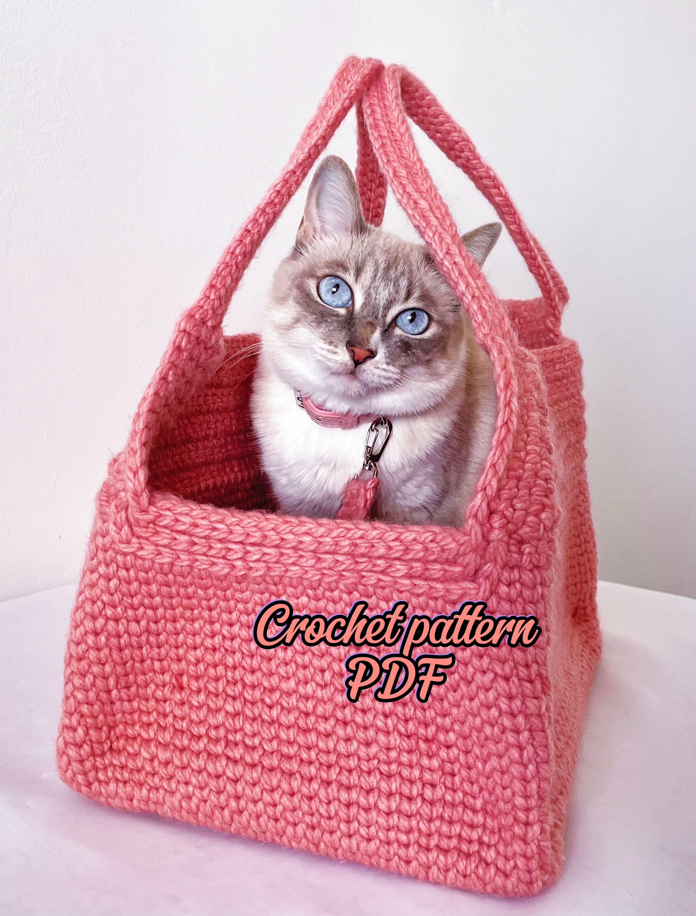 Dog&cat Carrier Bag Crochet Pattern - PDF File - Etsy