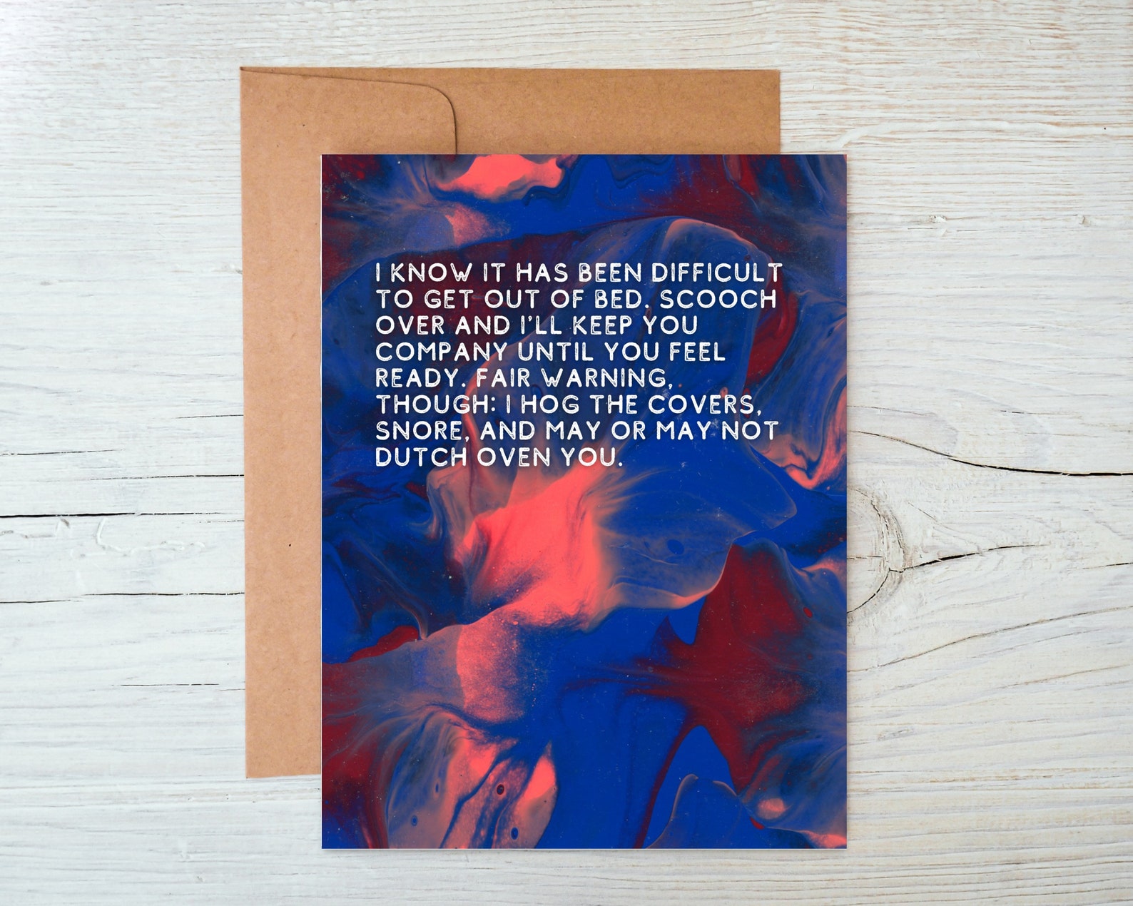 Mental Health / Depression Greeting Card 4.25x5.5 A2 Empathy Card - Etsy