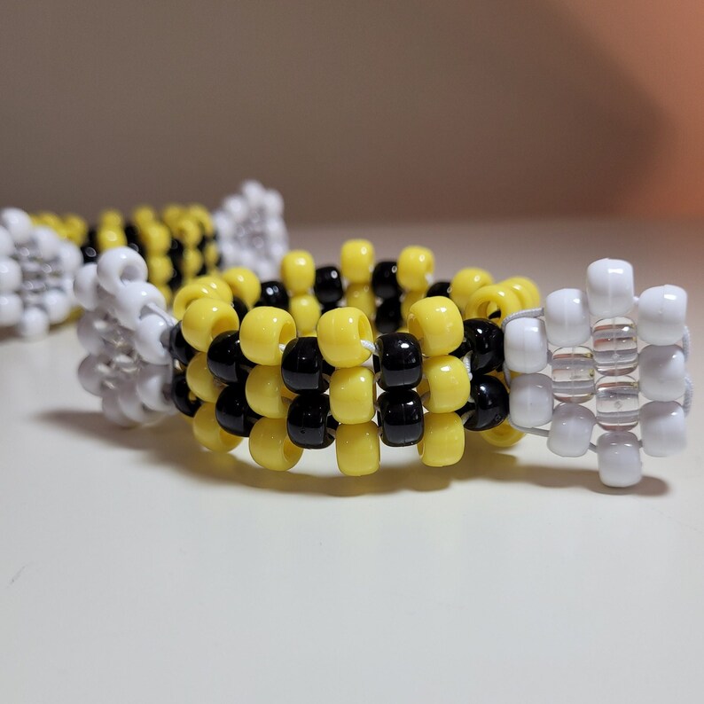 Bee Kandi Cuff - Cottagecore - Nature - Boho - Gift Idea - Etsy
