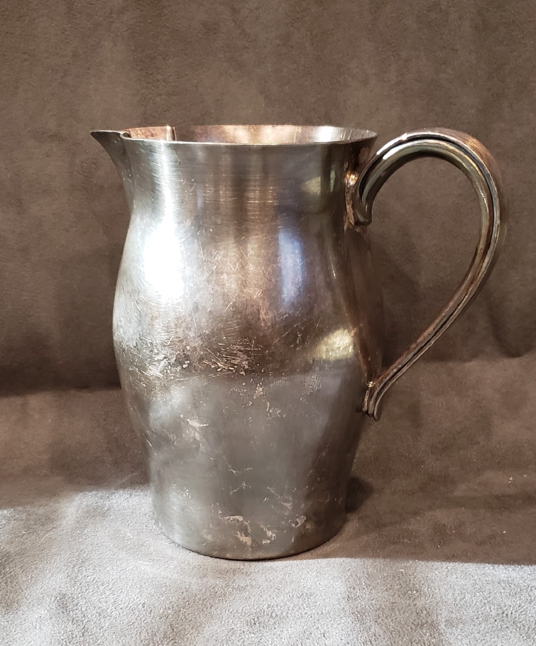 Antique Silver Plated WM Rogers Pitcher - Etsy