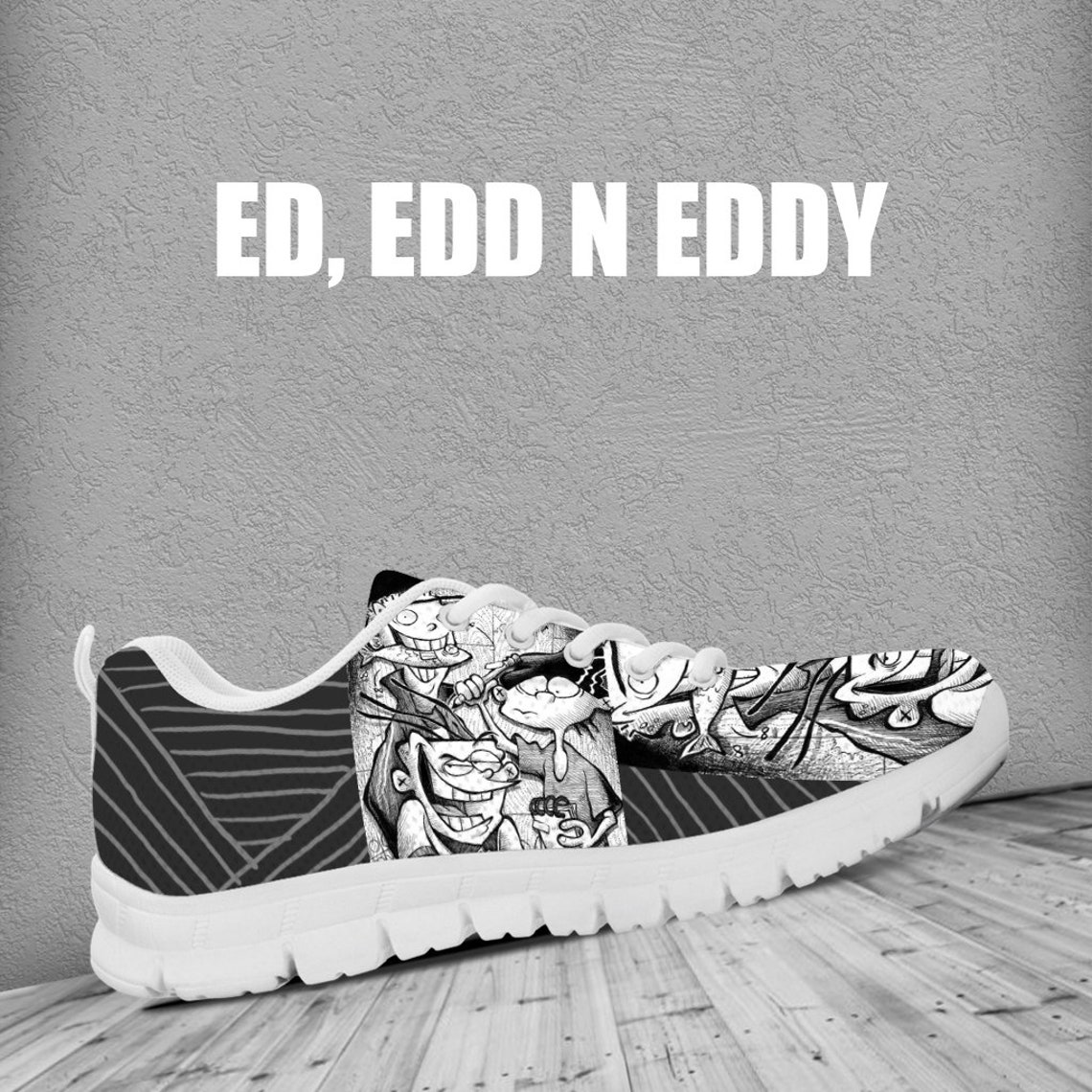 Ed Edd N Eddy Custom Sneaker Cartoon Custom Shoes Disney Etsy