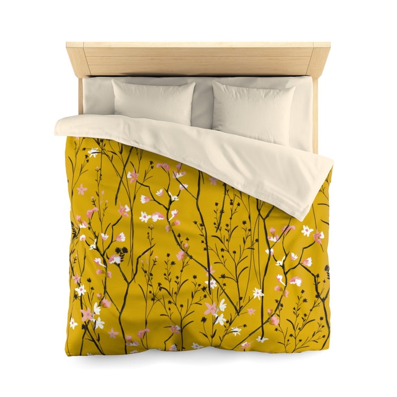Mustard Yellow Comforter - Etsy