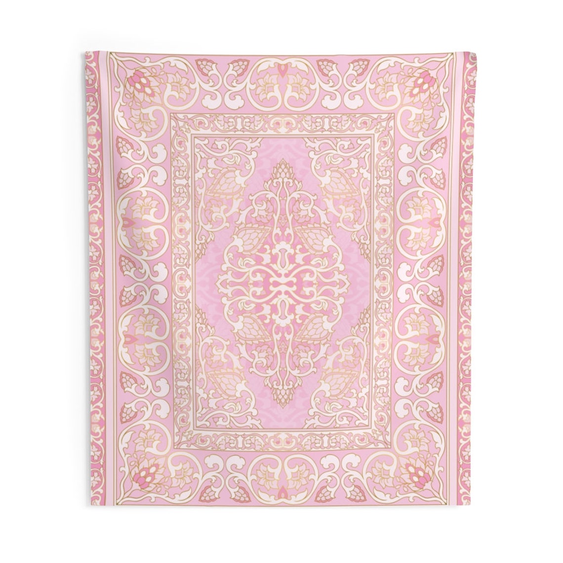 Light Pink Rug Design CompositionTapestry | Etsy