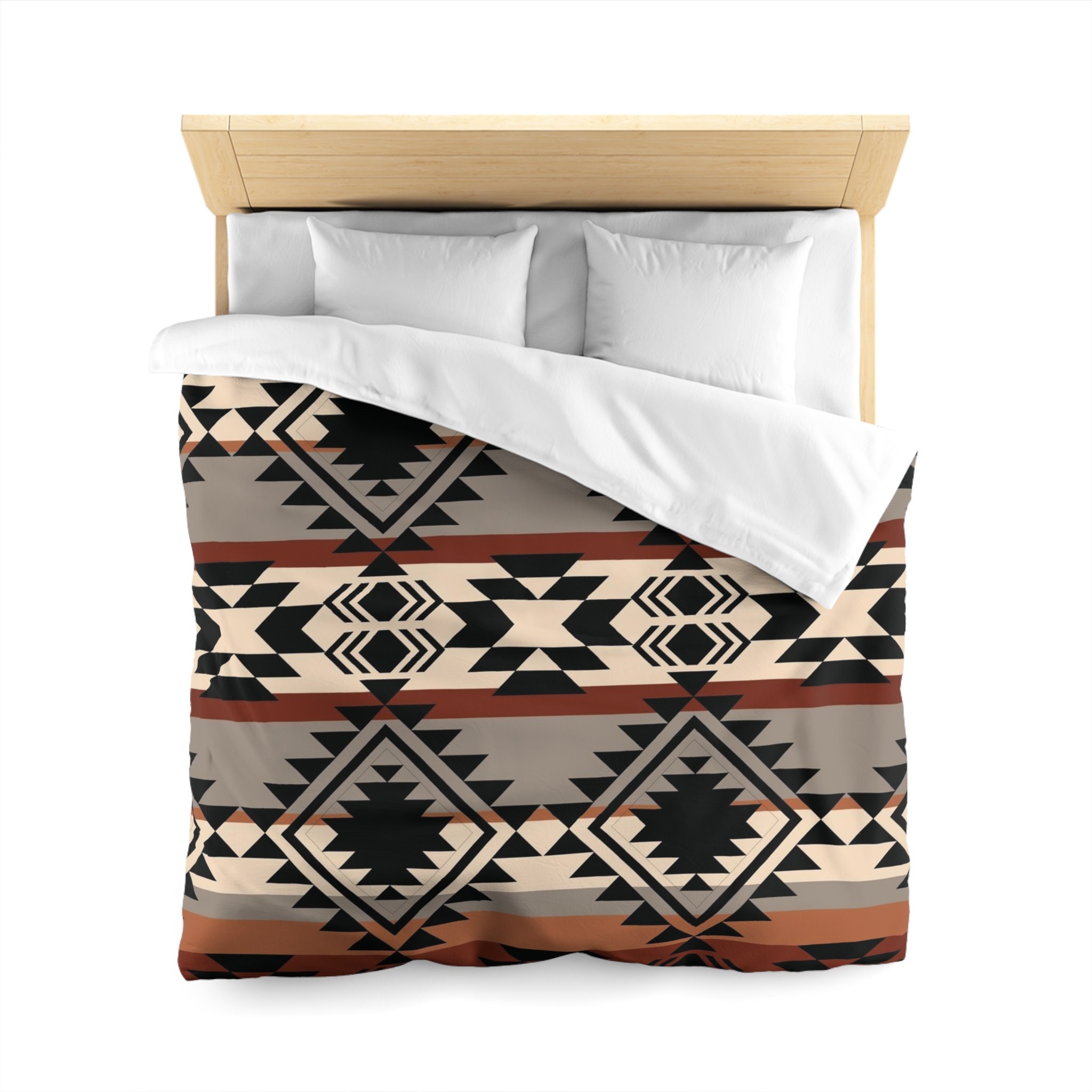Modern Navajo Pattern Southwest Duvet Cover - Etsy