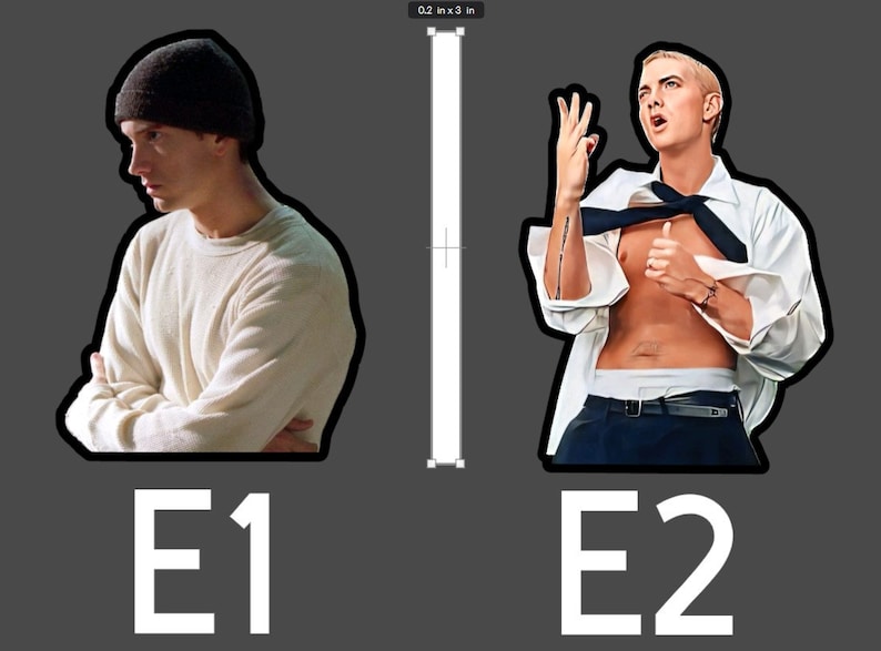 Eminem Sticker Set 1 Slim Shady Stickers - Etsy