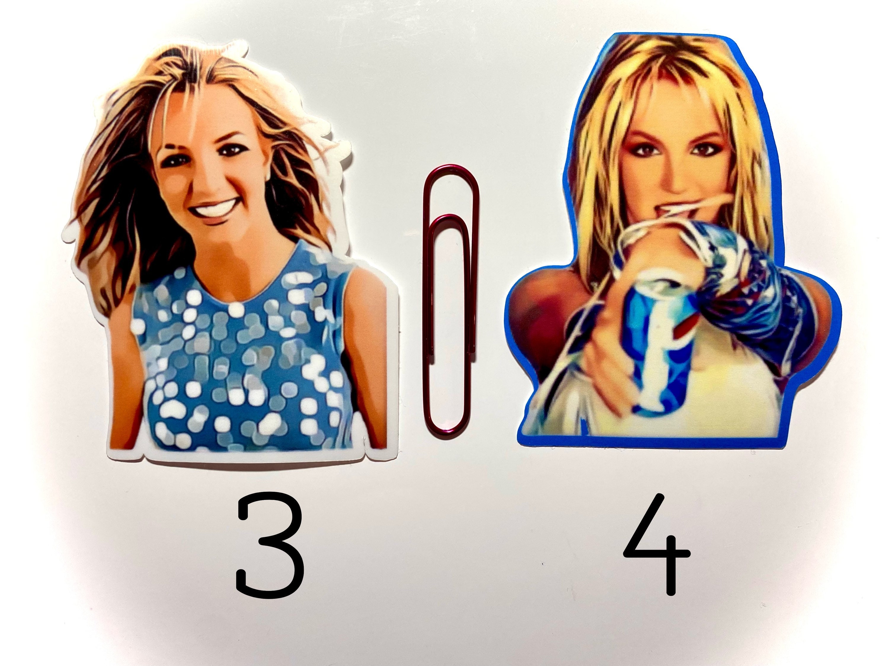 Britney Spears Stickers Set 2 Freebritney Collection 3 - Etsy