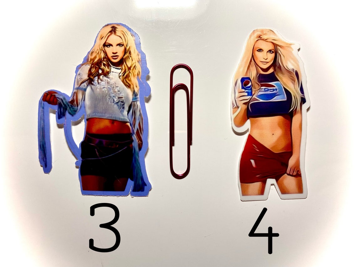 Britney Spears Stickers Set 3 Freebritney Collection 3 - Etsy