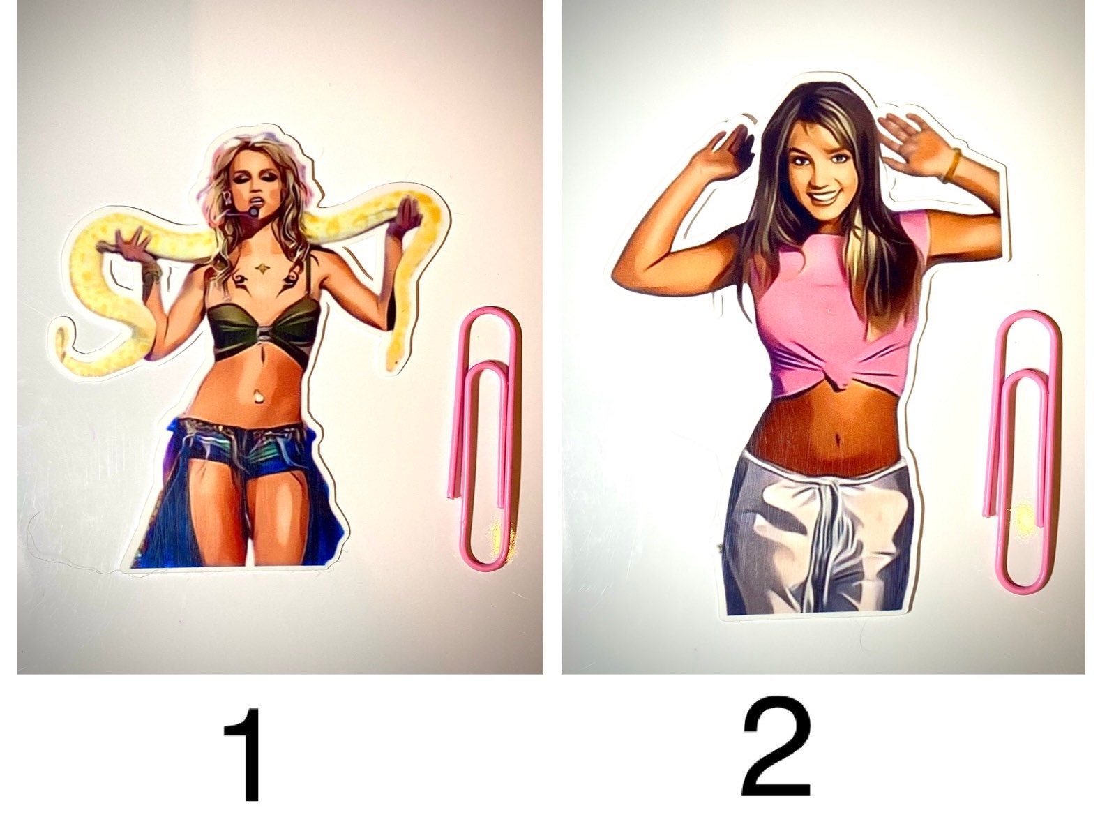 Britney Spears Stickers Set 1 Freebritney Collection - Etsy