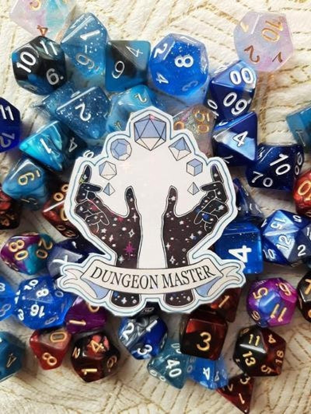 Holographic Dungeon Master Sticker - Etsy