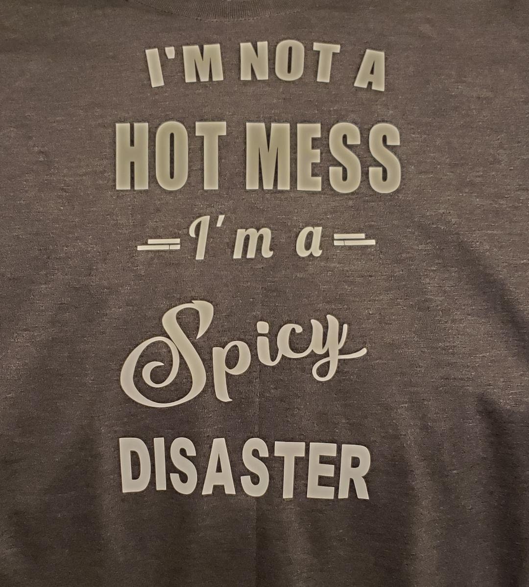 I'm Not a Hot Mess Tee, Funny Tee - Etsy