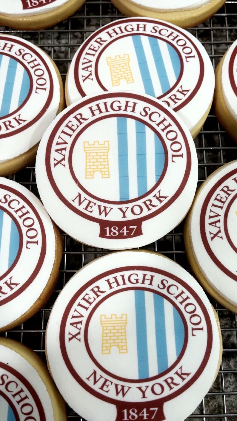 Personalized Logo Cookies – Custom Corporate Cookies – 12-pack Edible ...