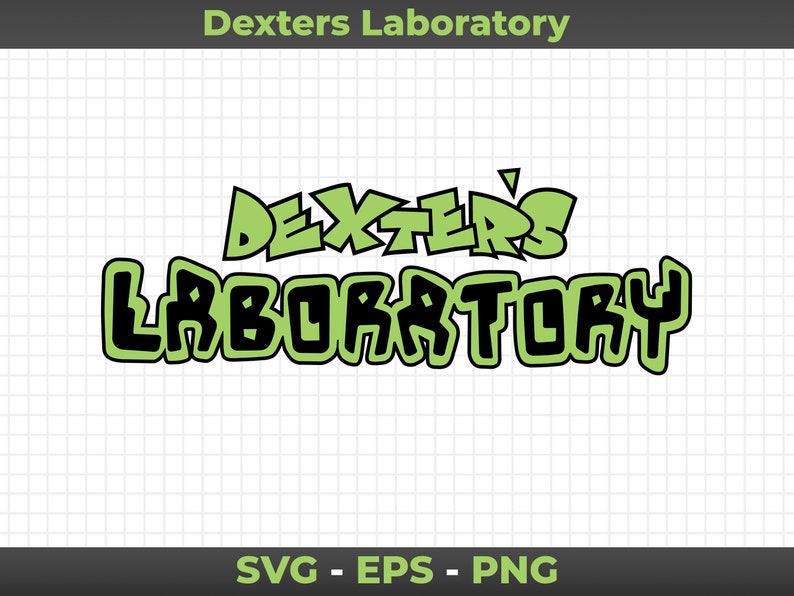 Dexters Laboratory / Graphic, Logo, Clipart, SVG, EPS, PNG - Etsy