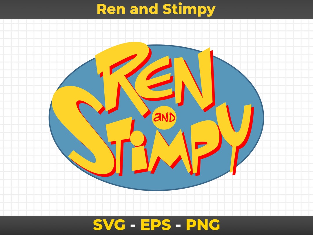 Ren and Stimpy / Graphic, Logo, Clipart, SVG, EPS, PNG - Etsy Canada